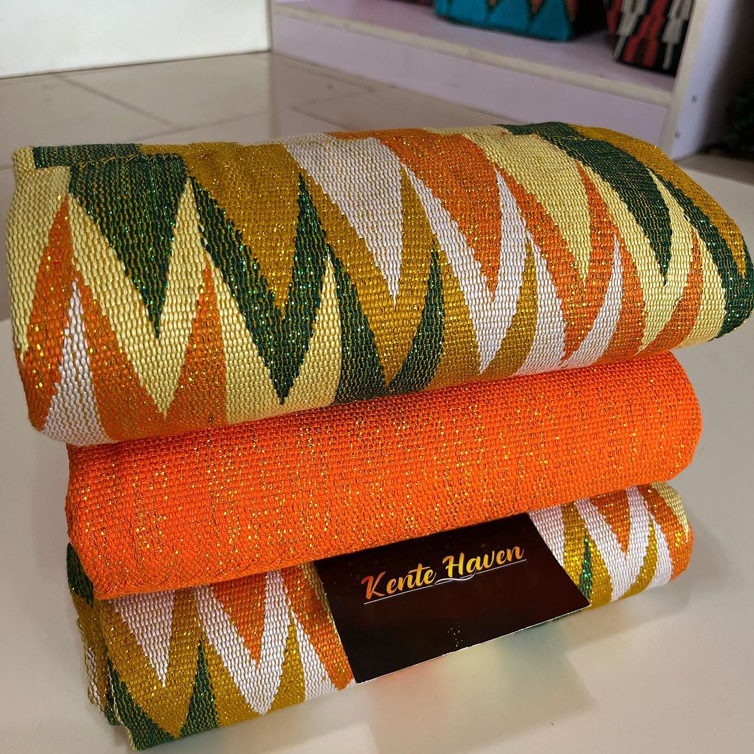 Kente Haven Hand Weaved Kente Cloth KH32