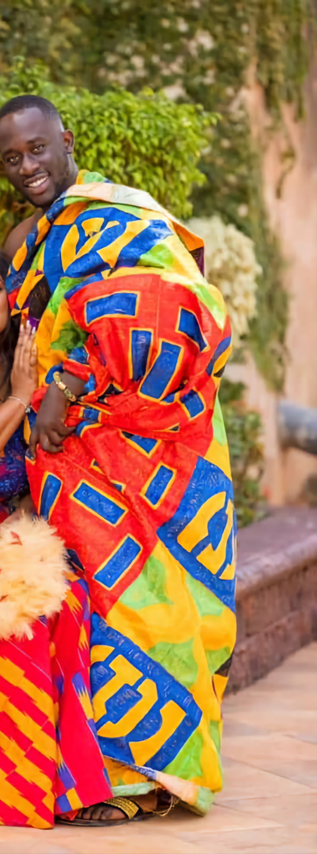 MG Royal Hand Weaved Kente Cloth R888