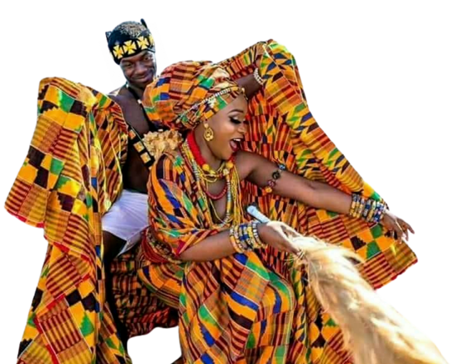 Premium Kente Cloth Line