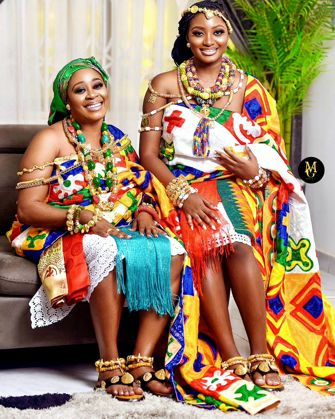 MG Royal Hand Weaved Kente Cloth R113