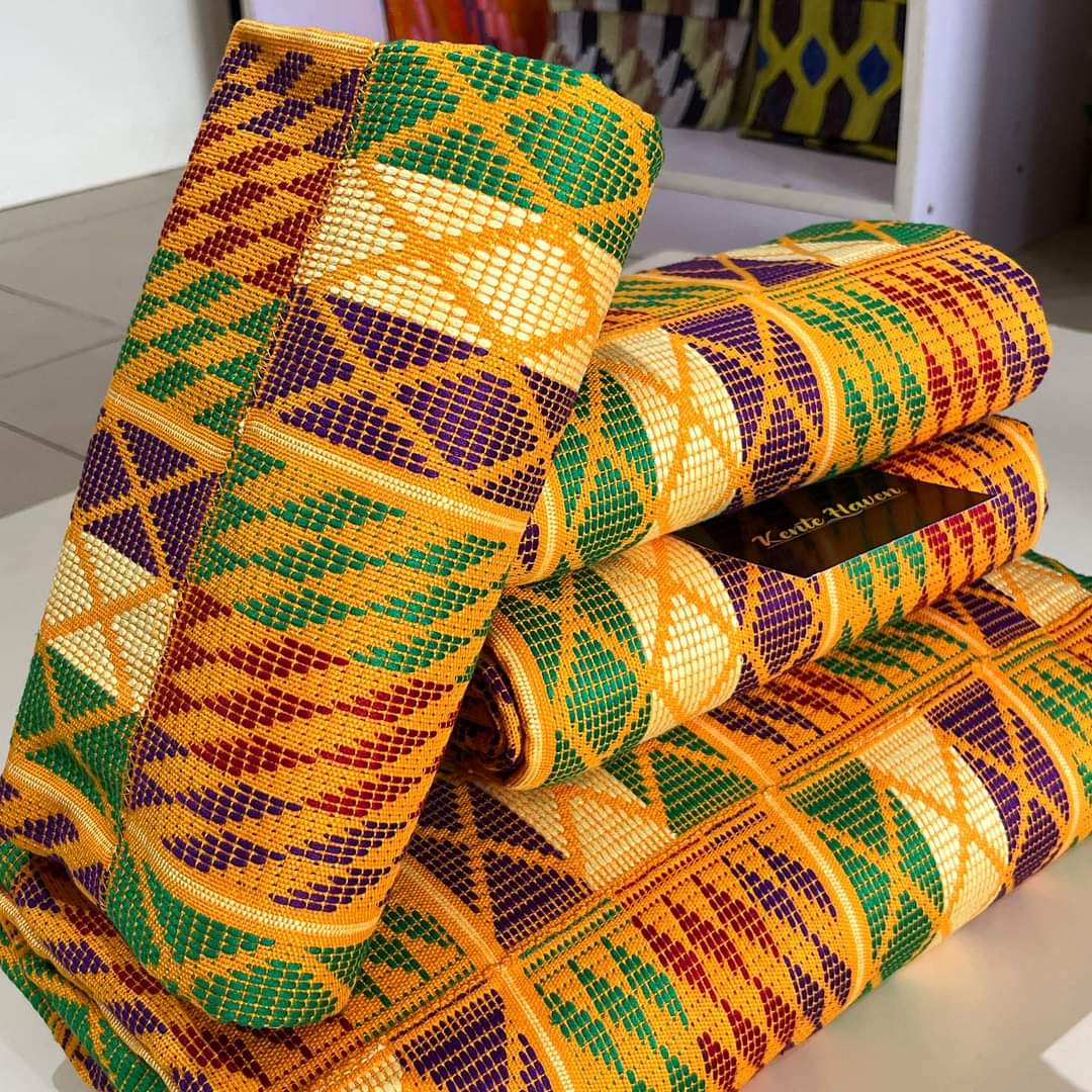 Kente Haven Hand Weaved Kente Cloth KH125