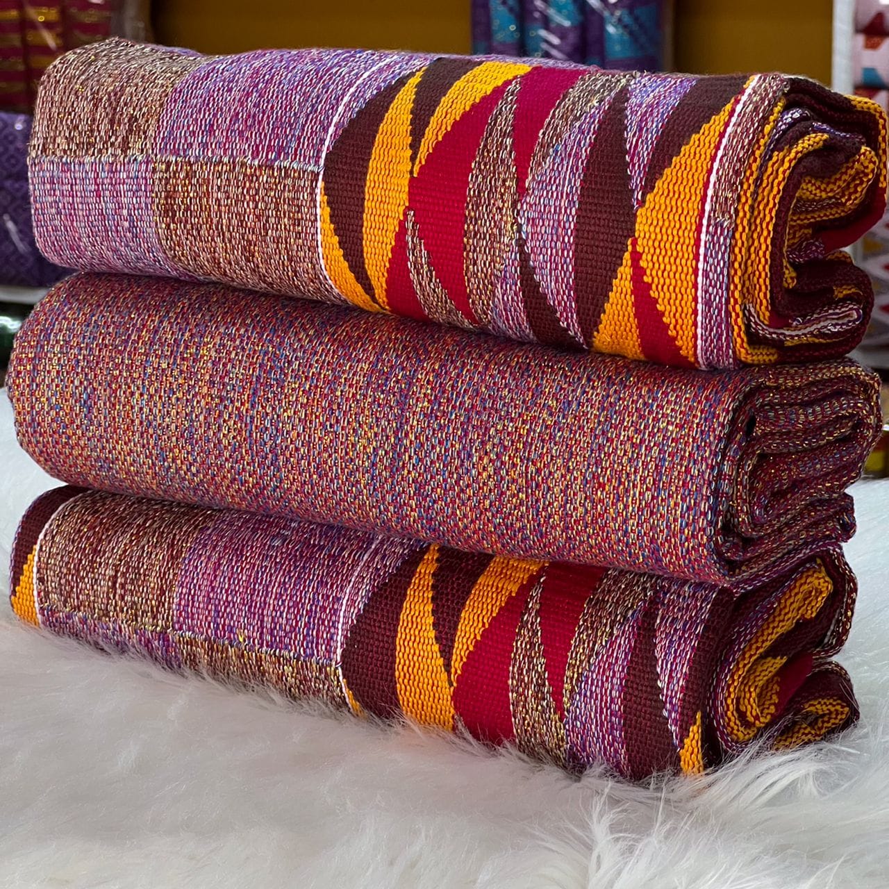 Perfect Kente Weaved By The Best In Ghana IS10