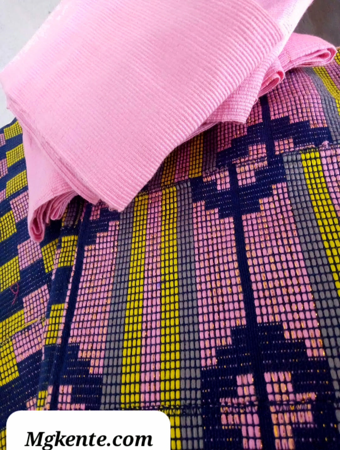 MG Authentic Hand Weaved Kente Cloth A889