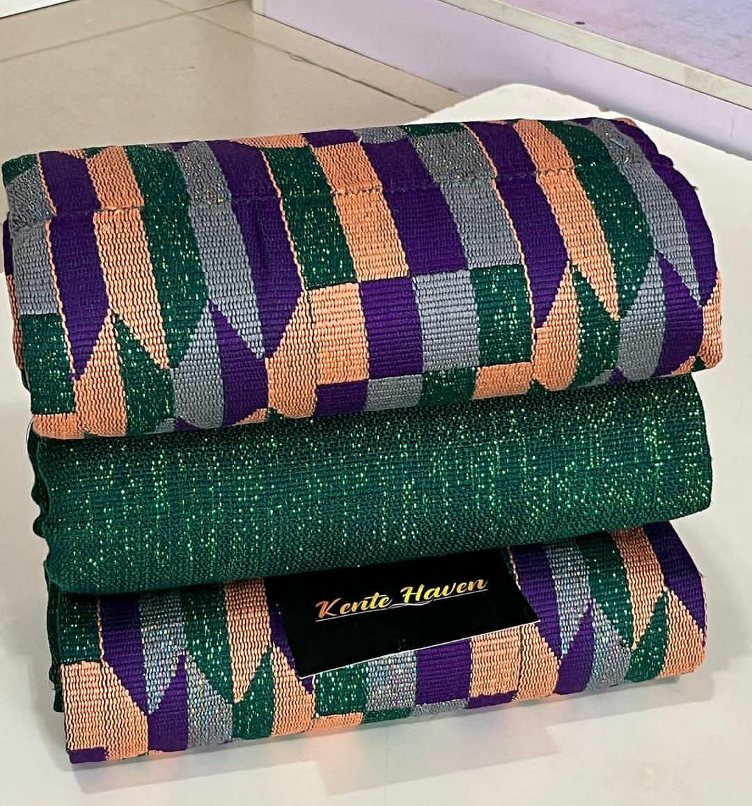 Kente Haven Hand Weaved Kente Cloth KH63