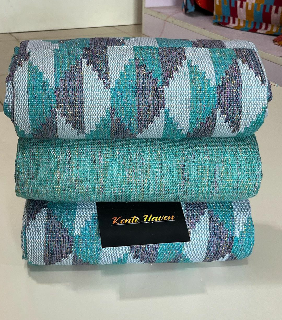 Kente Haven Ombre Fashion Hand Weaved Kente Cloth KH68