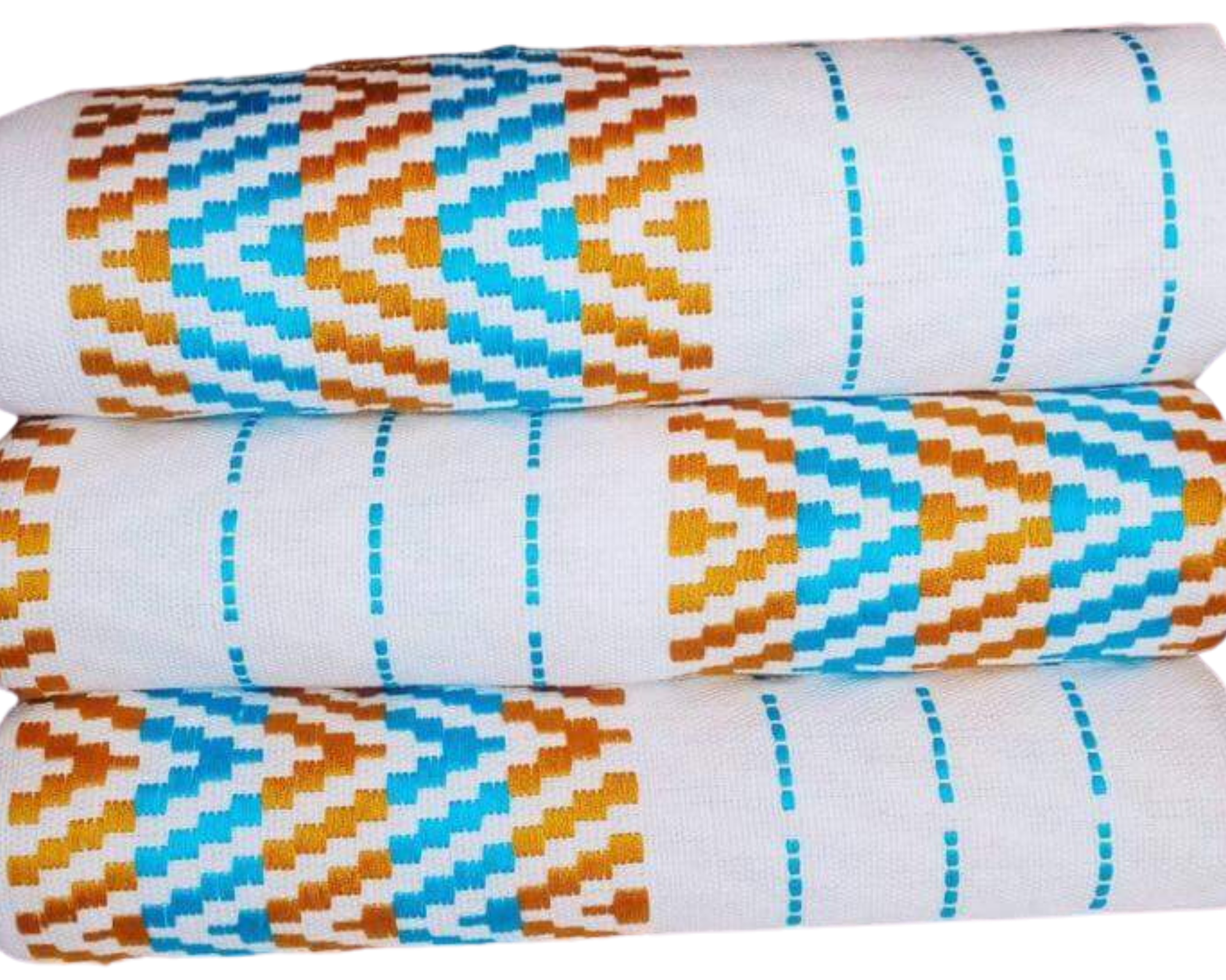 Authentic Hand Weaved Kente Cloth A74