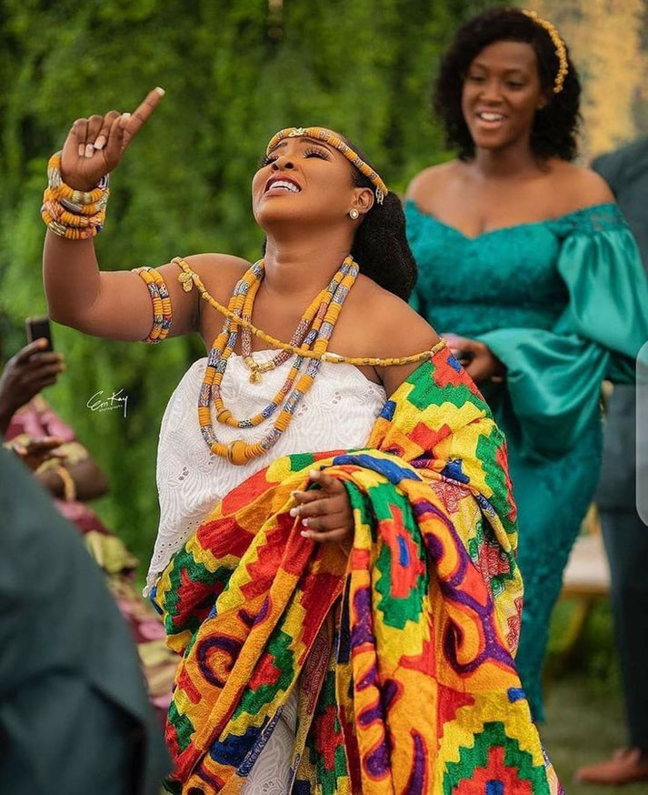 MG Royal Obama Hand Weaved Kente Cloth R24